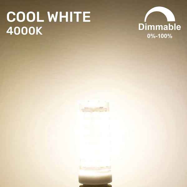 LED G9 Capsule 3W=25W 2 Pin Cool White 4000K Dimmable Light Bulbs ...