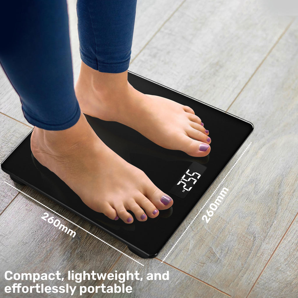 Digital Glass Electronic Scale 150KG Body Weight Weighing Scale with C ...
